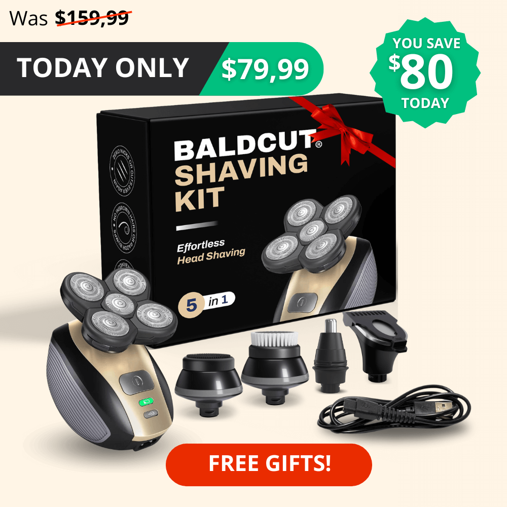 BALDCUT™ Ultimate 5-IN-1 Shaving Kit – BALDCUT Australia